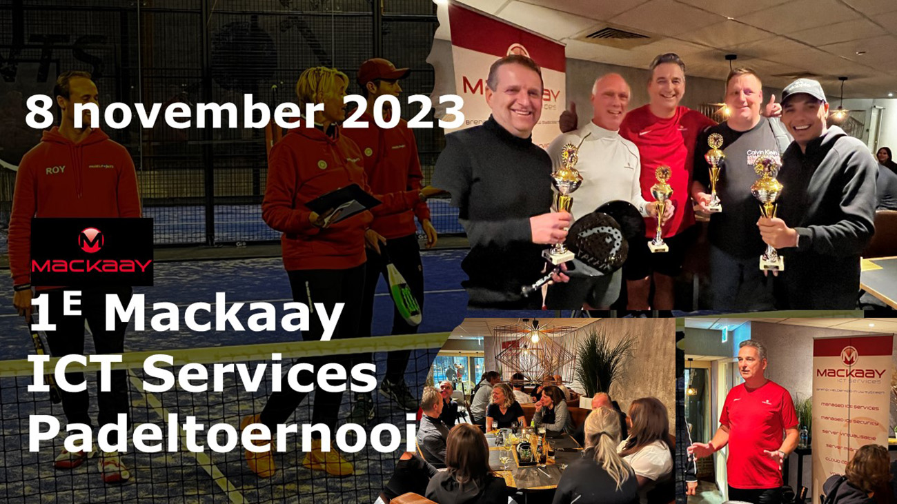 Mackaay ICT Services viert vrolijk én sportief 30-jarig bestaan met ...